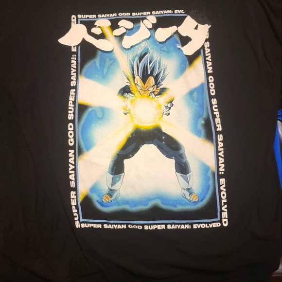 Dragonball Z | Shirts | Dragonball Z Vegeta Blue Tshirt Xl | Poshmark